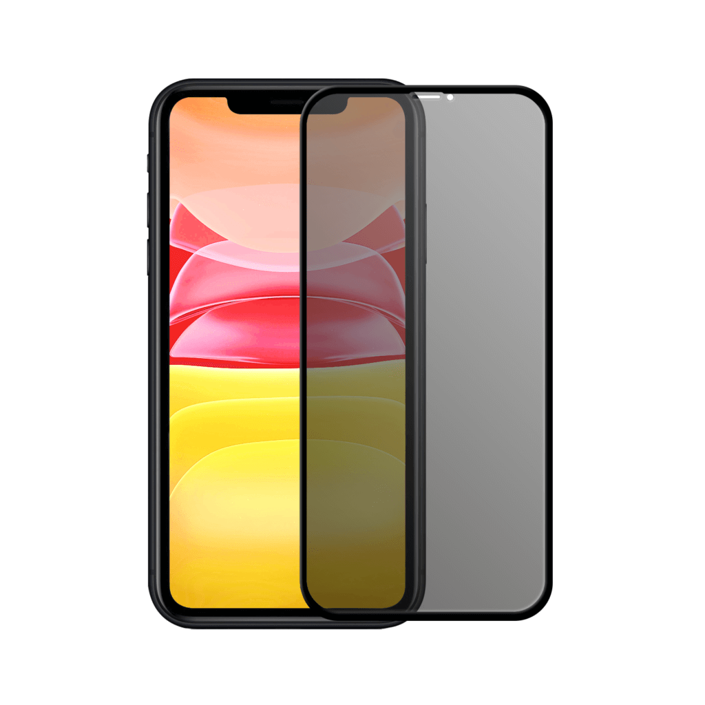 iPhone 11 Privacy screenprotector - gehard glas - Telefoonglaasje